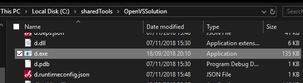 Open Visual Studio Solution From Command Line Dave Mateer s Blog